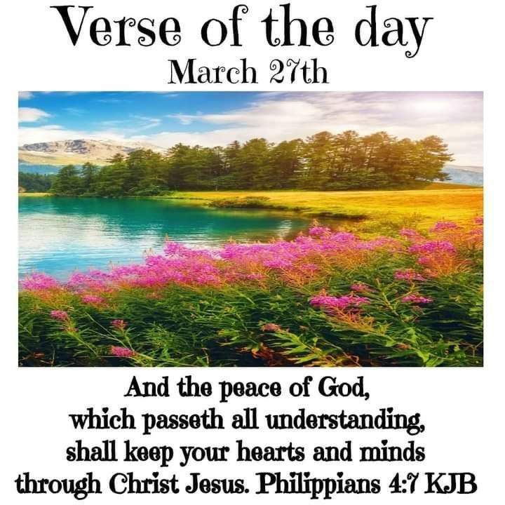 Verse Of The Day For March 27th Pictures, Photos, and Images for ...