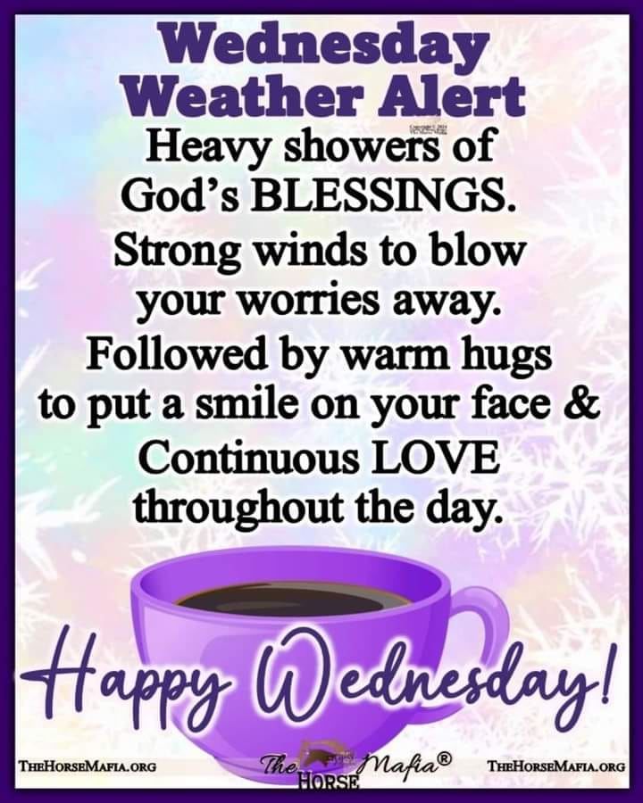 Wednesday Weather Alert. Heavy Showers Of God's Blessings Pictures ...