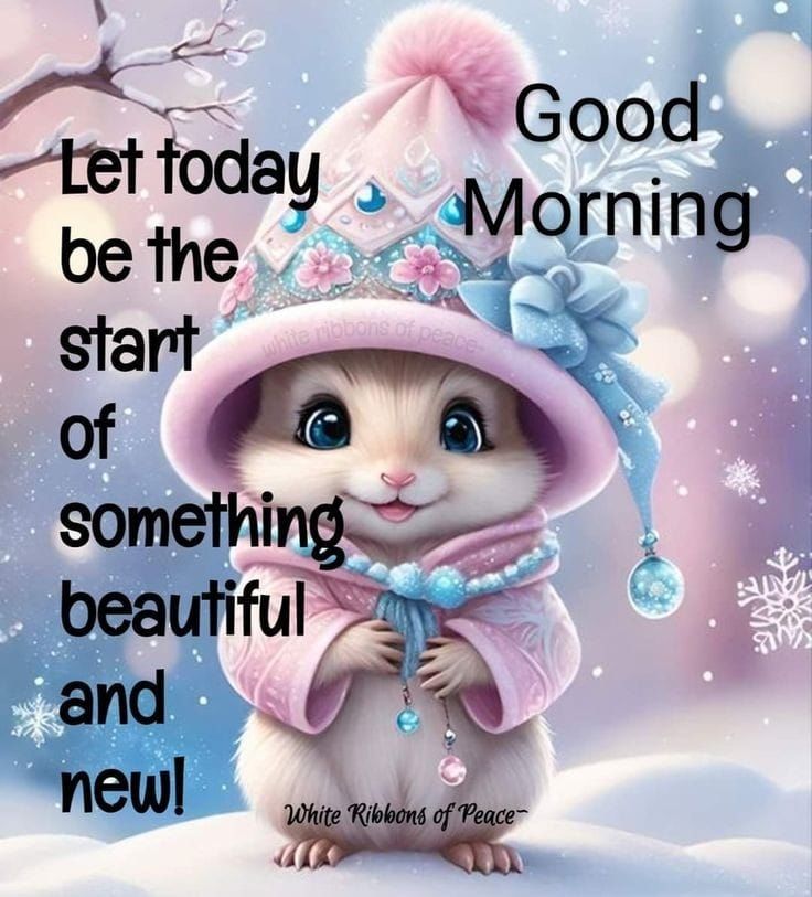 Let Today Be The Start Of Something Beautiful And New, Good Morning ...
