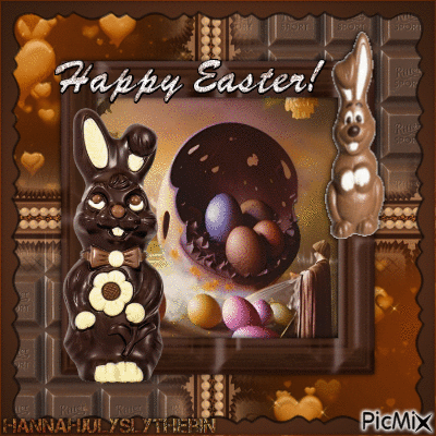 Chocolate Bunny Happy Easter Gif Pictures, Photos, and Images for ...