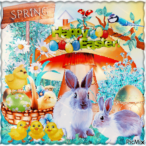 Spring Time Happy Easter Gif Pictures, Photos, and Images for Facebook ...