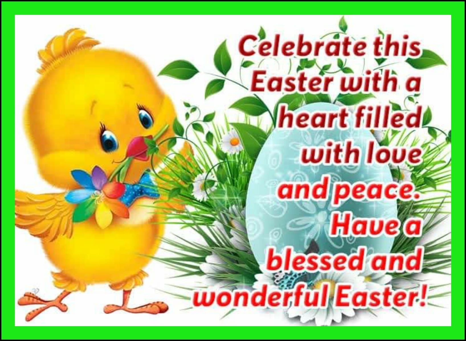Celebrate This Easter With A Heart Filled With Love And Peace. Have A ...