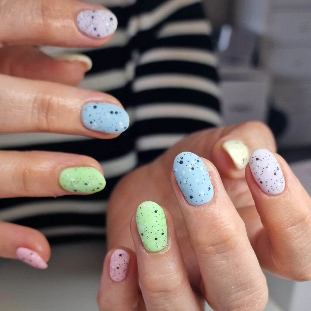Speckled Easter Egg Nails Pictures, Photos, and Images for Facebook ...