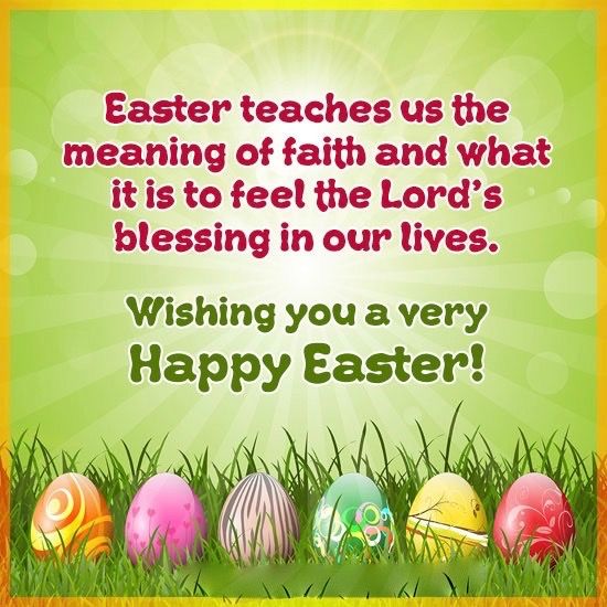 Easter Teaches Us The Meaning Of Faith And What It Is To Feel The Lords ...