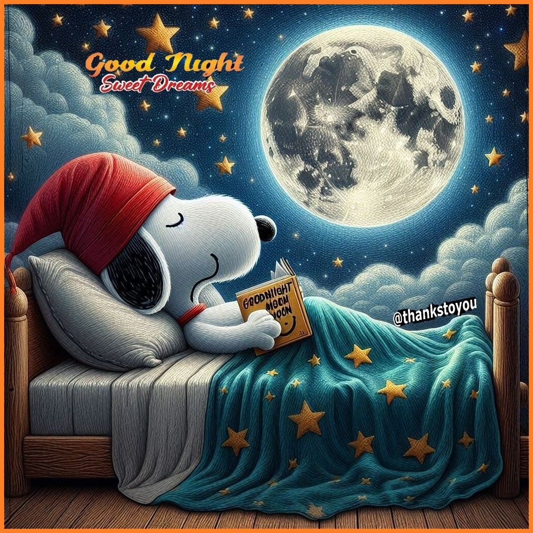 Snoopy Good Night Quote With Sweet Dreams Pictures, Photos, and Images ...