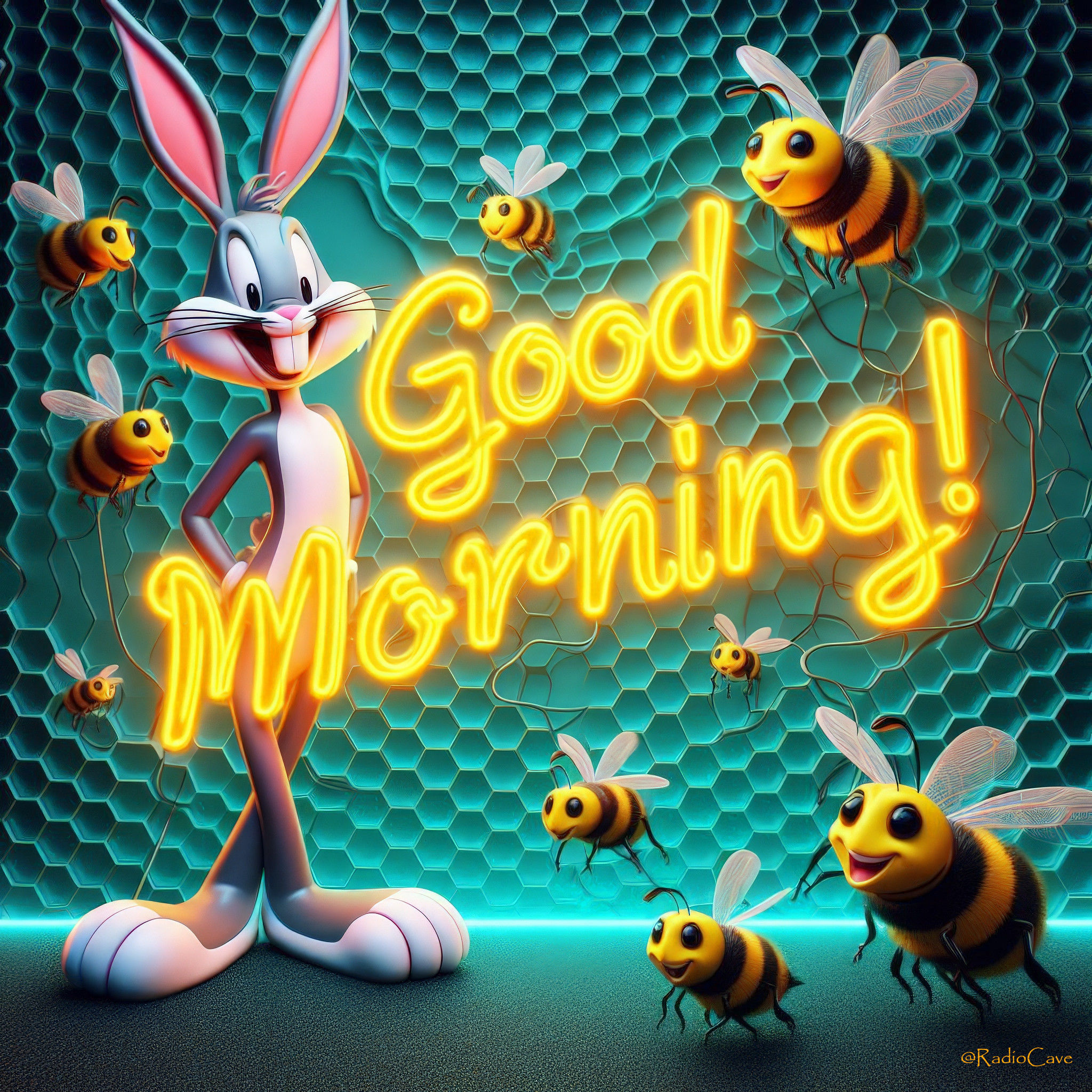 Bugs Bunny & Bee Good Morning Quote Pictures, Photos, and Images for ...