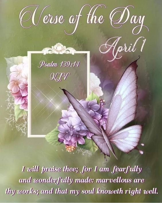 Verse Of The Day For April 1 Pictures, Photos, and Images for Facebook ...