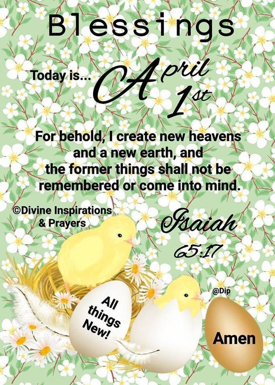 Blessings For April 1st Pictures, Photos, and Images for Facebook ...