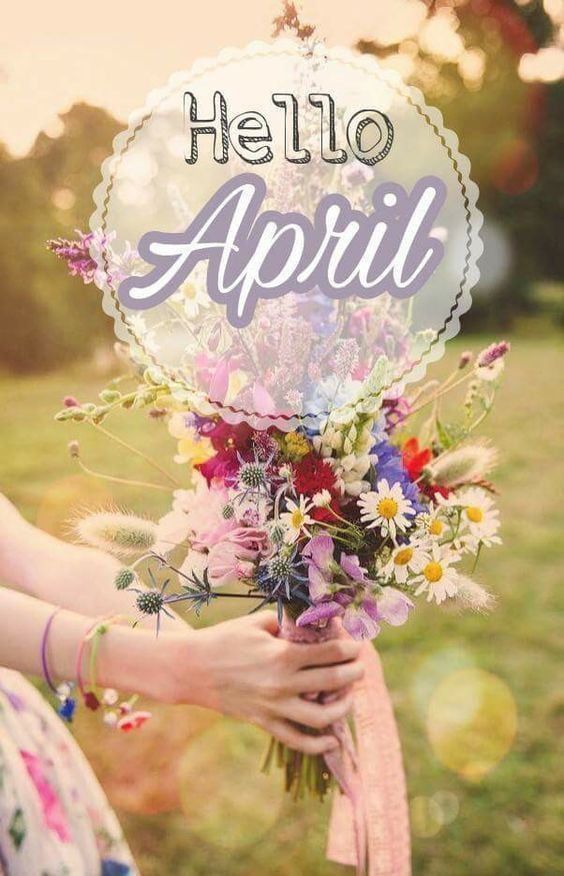Floral Bouquet Hello April Quote Pictures, Photos, and Images for ...