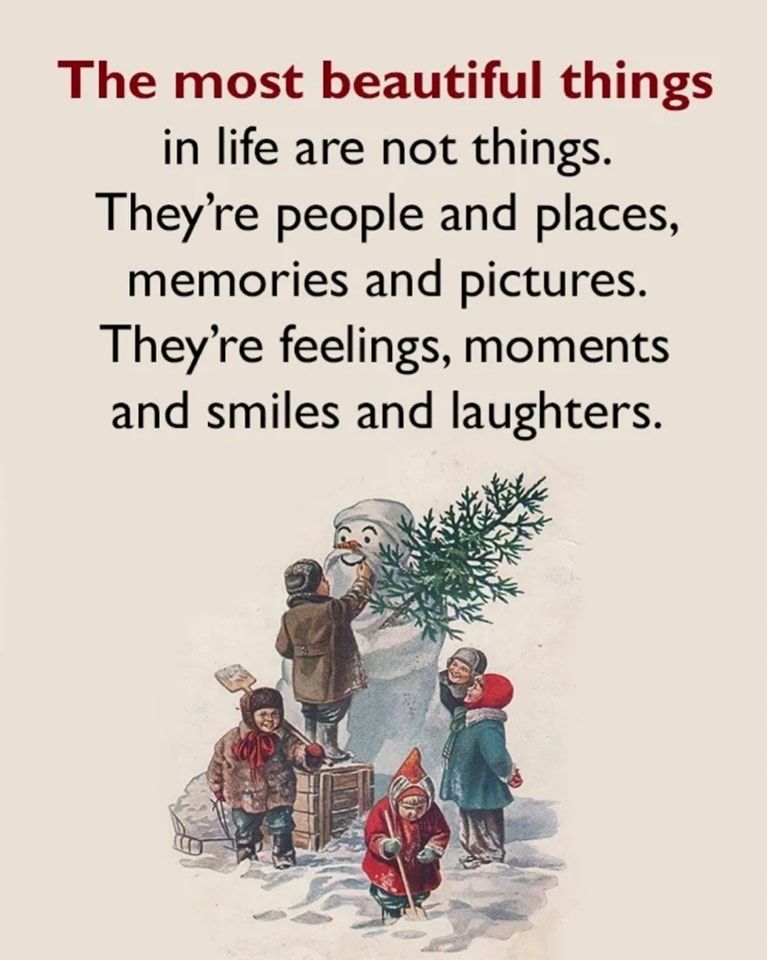 The Most Beautiful Things In Life Are Not Things. Pictures, Photos, and ...