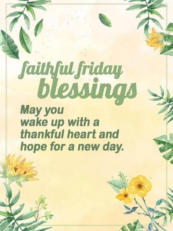 Faithful Friday Blessings Pictures, Photos, and Images for Facebook ...
