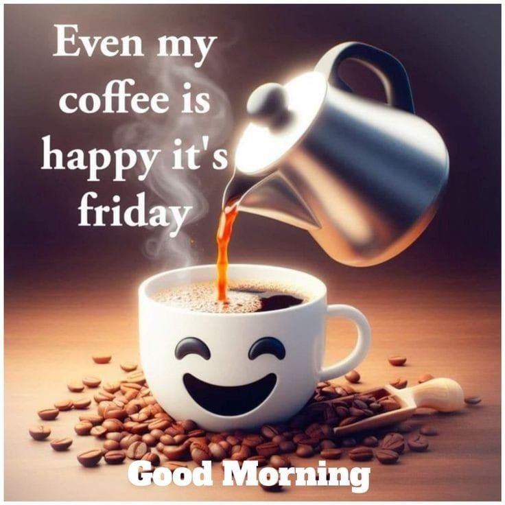 Even My Coffee Is Happy It's Friday Pictures, Photos, and Images for ...