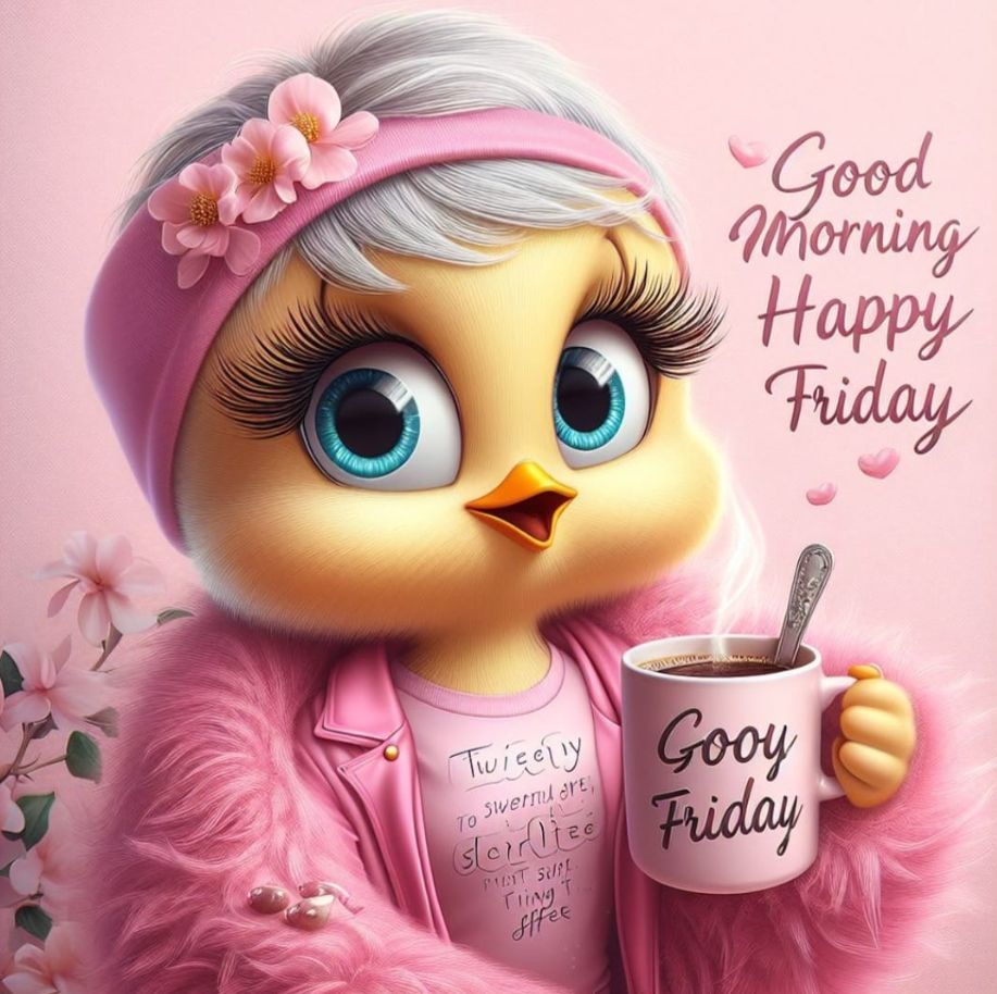 Girly Tweety Bird - Good Morning Happy Friday Pictures, Photos, and ...