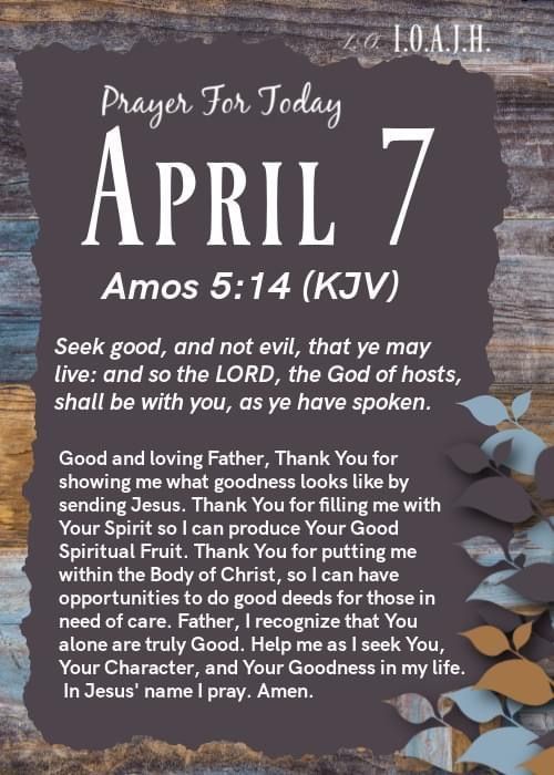 Prayer For April 7 Pictures, Photos, and Images for Facebook, Tumblr ...
