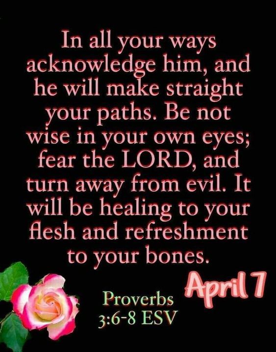 April 7 Bible Scripture Pictures, Photos, and Images for Facebook ...