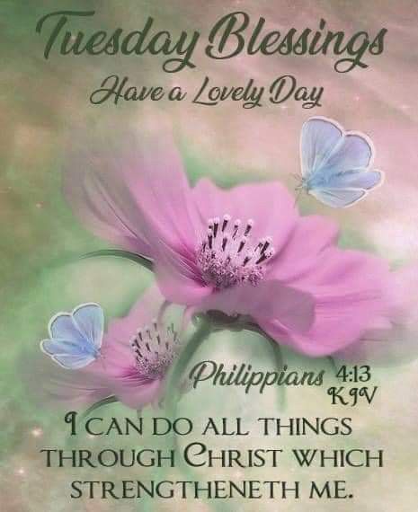 Tuesday Blessings Scripture Pictures, Photos, and Images for Facebook ...