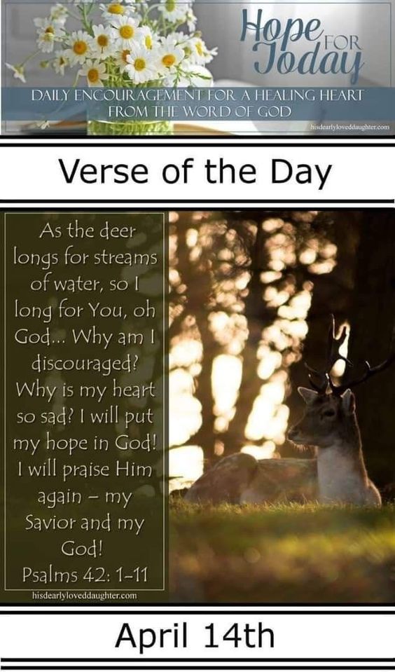 April 14 Verse Of The Day Pictures, Photos, and Images for Facebook ...