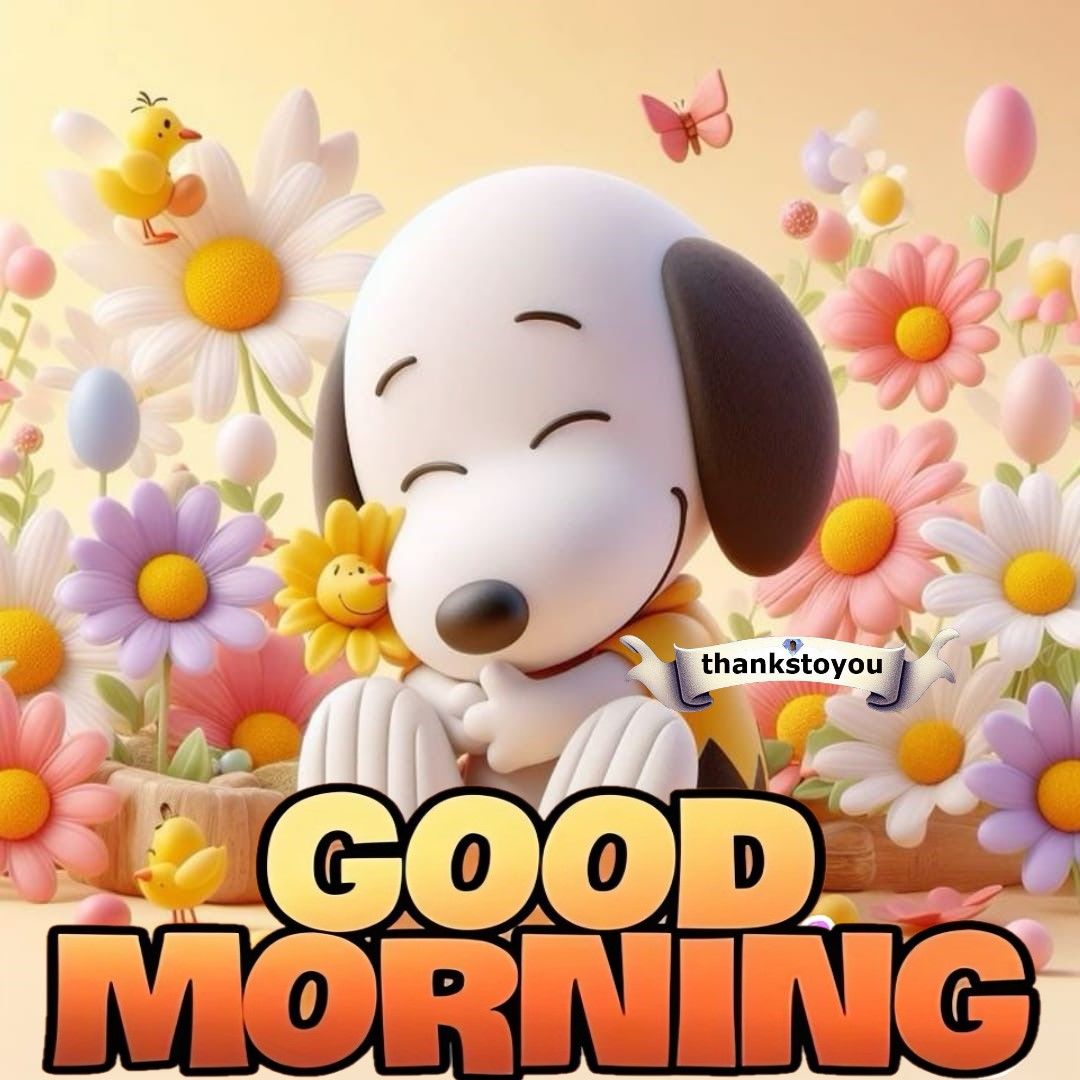 Happy Snoopy Good Morning Greeting Pictures, Photos, and Images for ...
