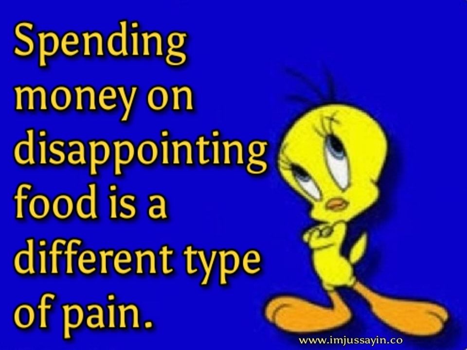 Spending Money On Disappointing Food Is A Different Type Of Pain ...