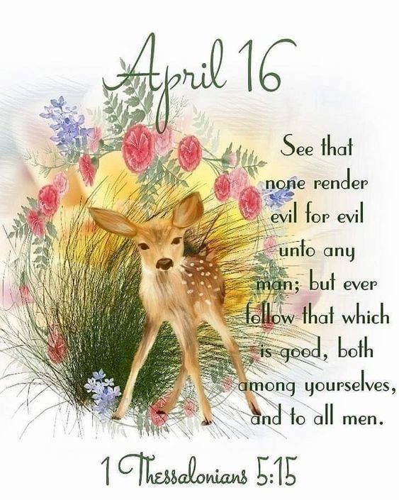 1 Thessalonians 5:15 - April 16 Message Pictures, Photos, and Images ...