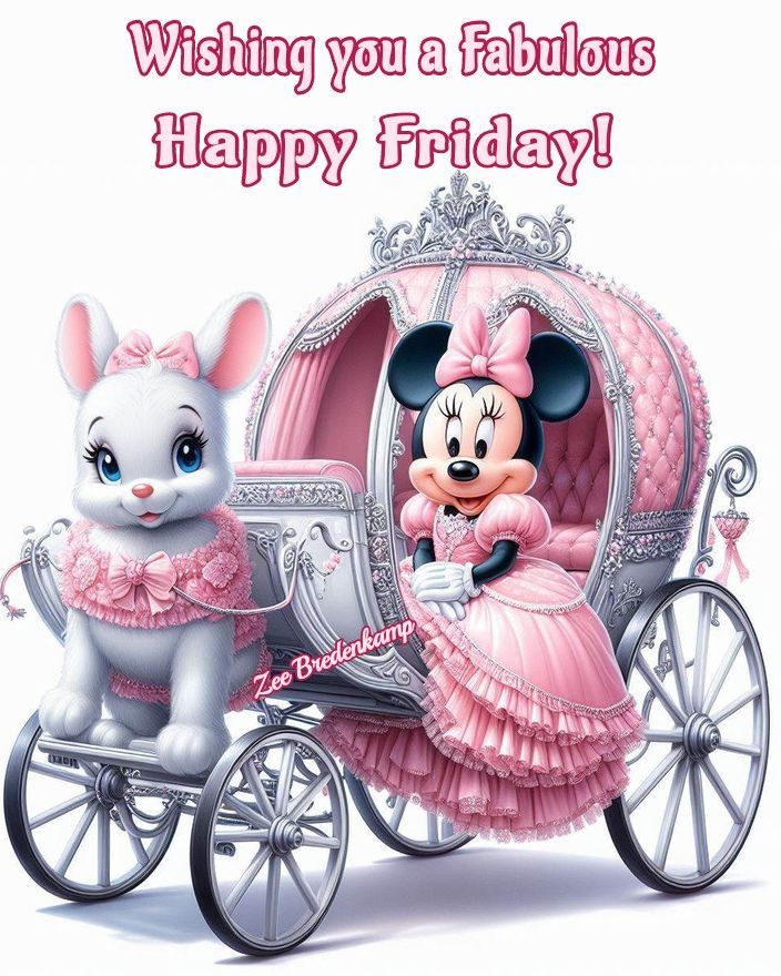 Princess Minnie Mouse - Wishing You A Fabulous Happy Friday Pictures ...