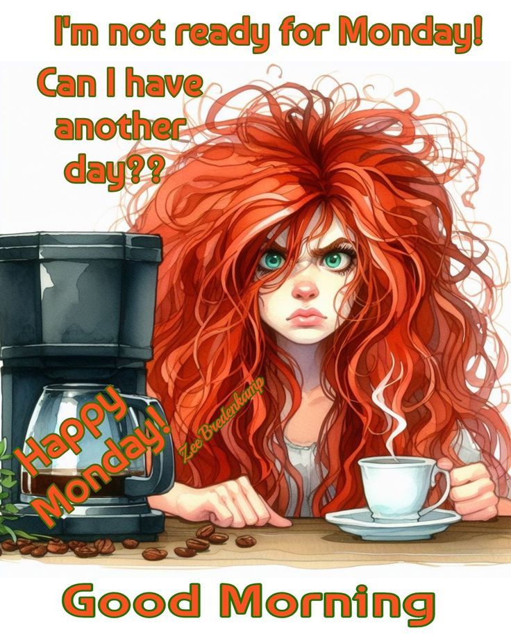 I'm Not Ready For Monday! Can I Have Another Day? Good Morning Pictures ...
