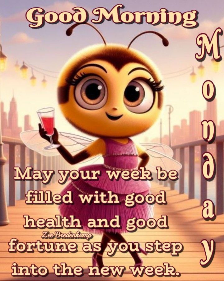 May Your Week Be Filled With Good Health And Good Fortune As You Step ...