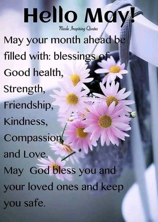Hello May Filled With Blessings Pictures, Photos, and Images for ...