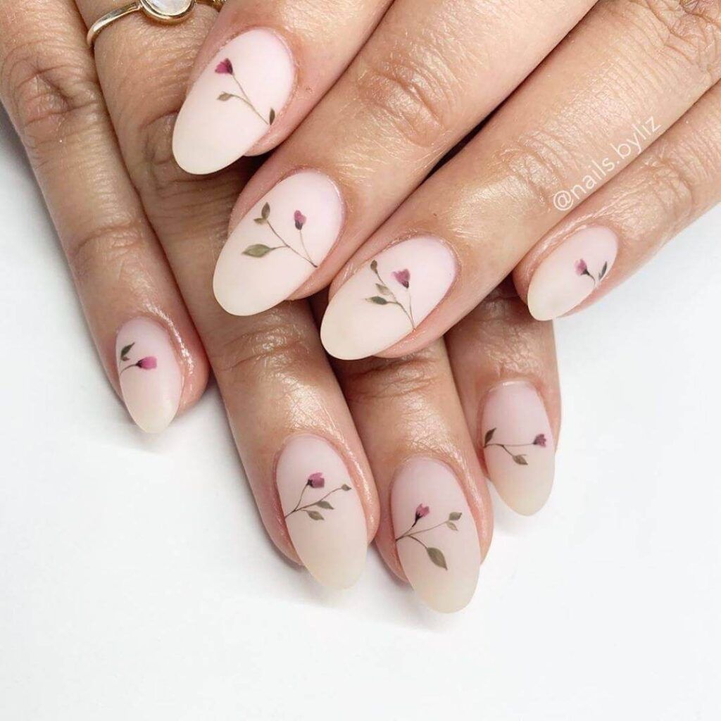 Elegant Floral Soft Nail Design Pictures, Photos, and Images for ...