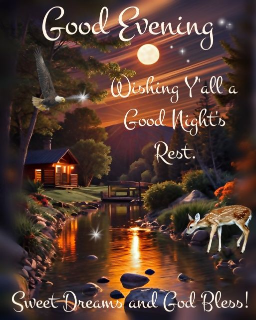 Wishing Yall A Good Night's Rest. Good Evening Pictures, Photos, and ...