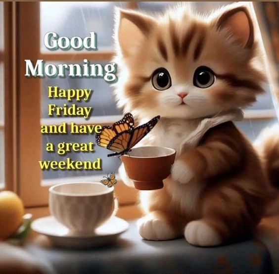 Good Morning, Happy Friday And Have A Great Weekend Pictures, Photos ...