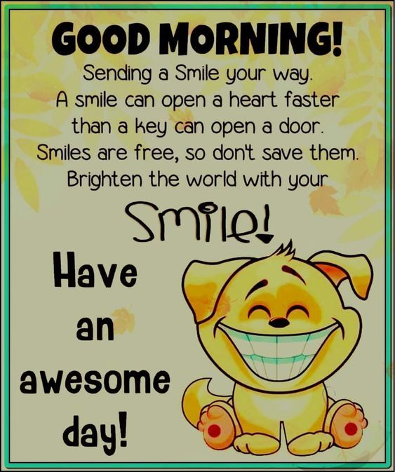 Sending A Smile Your Way, Good Morning! Pictures, Photos, and Images for Facebook, Tumblr ...