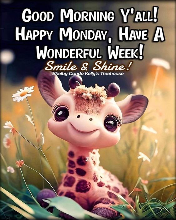 Smile & Shine! Happy Monday, Have A Wonderful Week Pictures, Photos ...