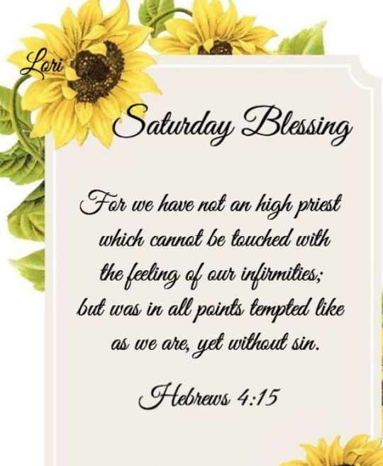Saturday Blessing Scripture Pictures, Photos, and Images for Facebook ...