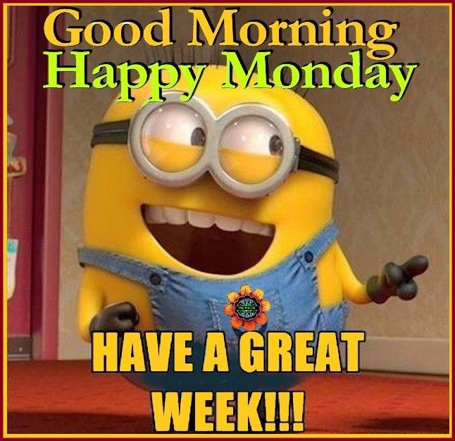 Good Morning & Happy Monday Minion Quote Pictures, Photos, and Images ...