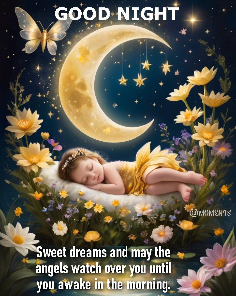 Sleeping Angel Good Night Message Pictures, Photos, and Images for ...
