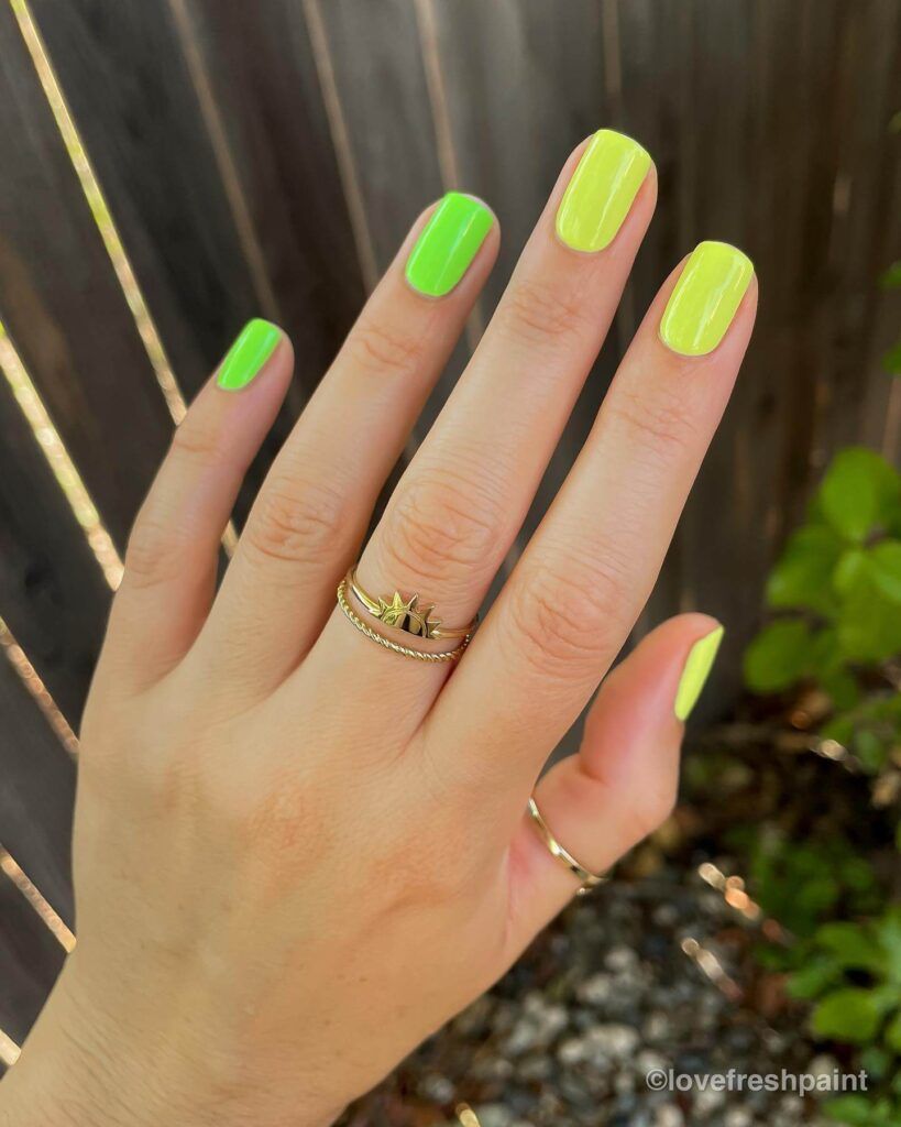 Short Neon Color Nails Pictures, Photos, and Images for Facebook ...