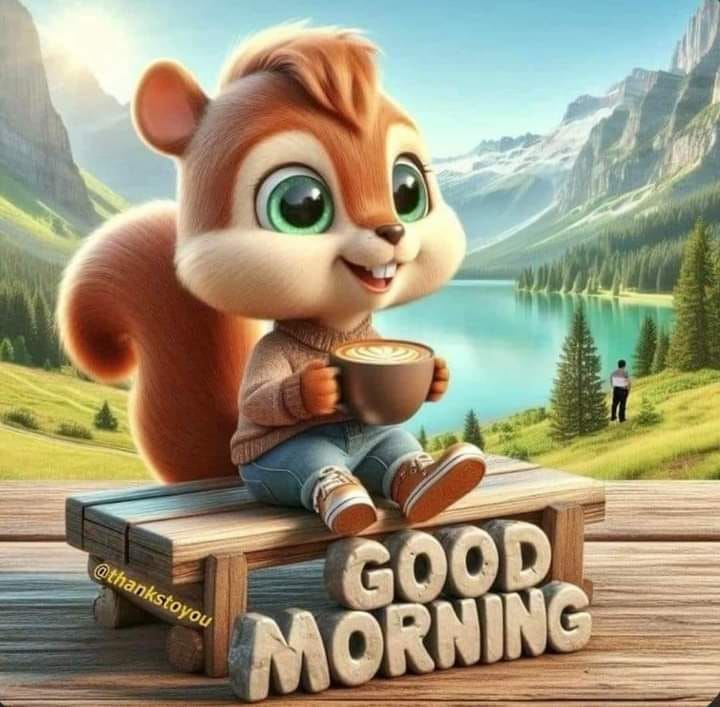 Good Morning Squirrel Pictures, Photos, and Images for Facebook, Tumblr ...