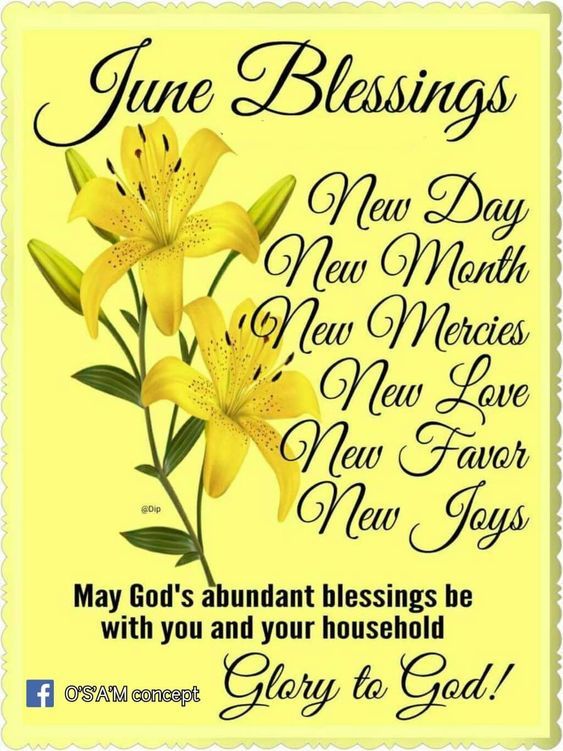 June Blessings, Glory To God Pictures, Photos, and Images for Facebook ...