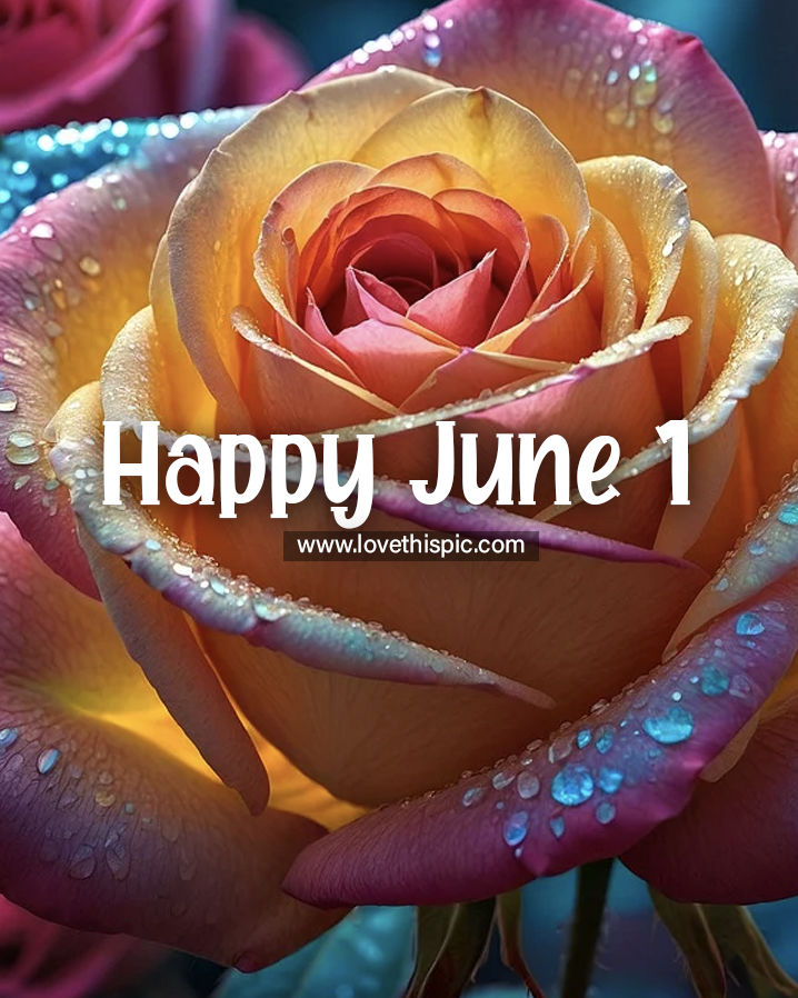 Wonderful Rose - Happy June 1 Pictures, Photos, and Images for Facebook ...