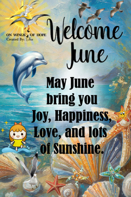 Welcome June: May June Bring You Joy, Happiness, Love, And Lots Of ...