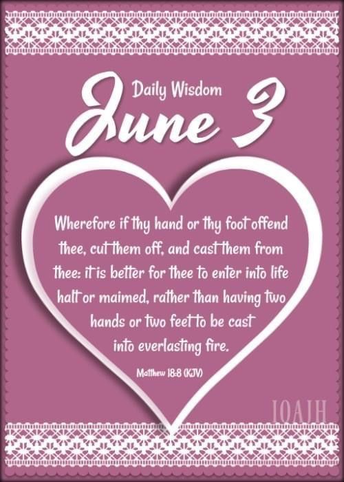 Daily Wisdom For June 3 Pictures, Photos, and Images for Facebook ...