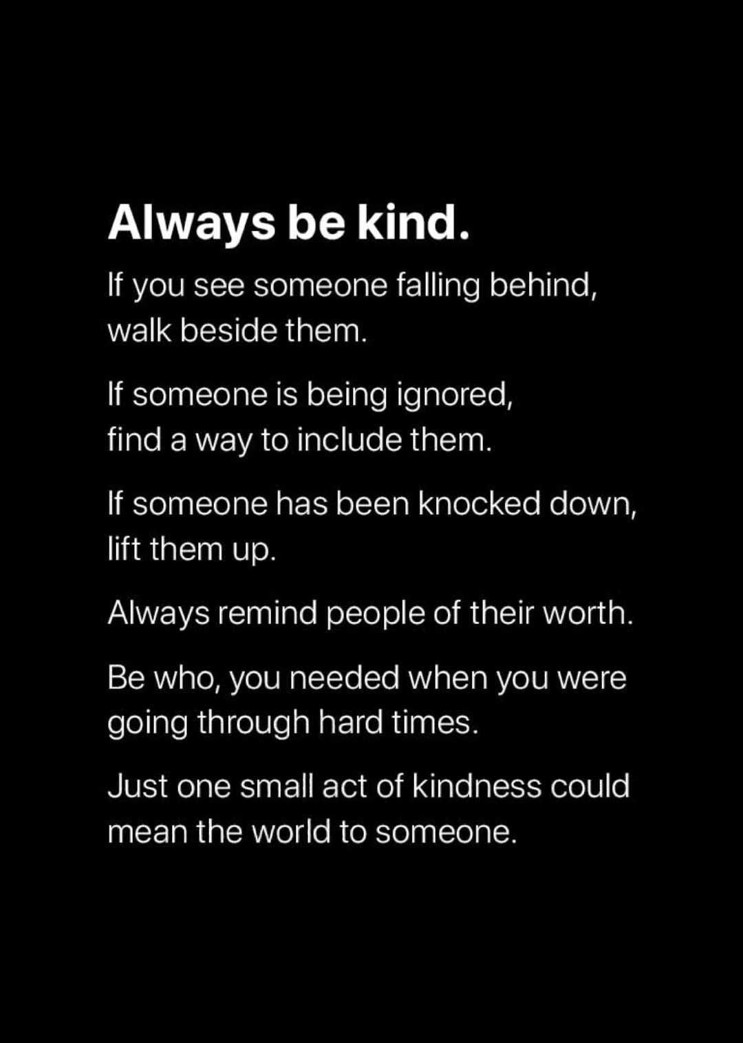Always Be Kind. Pictures, Photos, and Images for Facebook, Tumblr ...