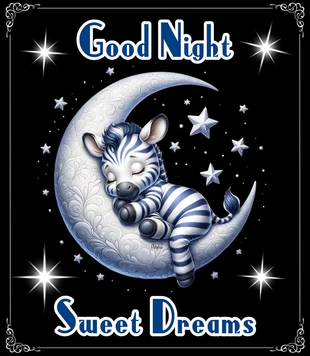 Sleeping Zebra Good Night, Sweet Dreams Pictures, Photos, and Images ...