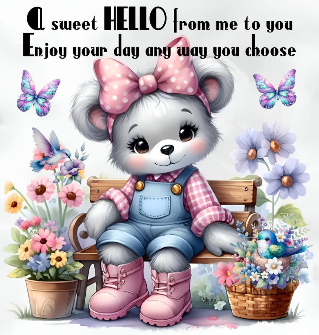 A Sweet Hello From Me To You, Enjoy Any Way You Choose Pictures, Photos ...