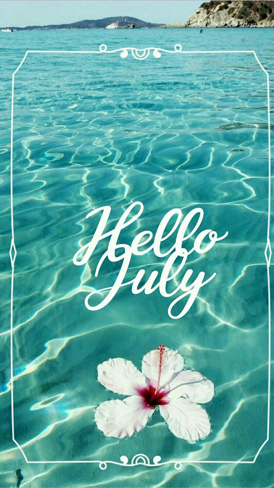 Flower In Ocean - Hello July Pictures, Photos, and Images for Facebook ...