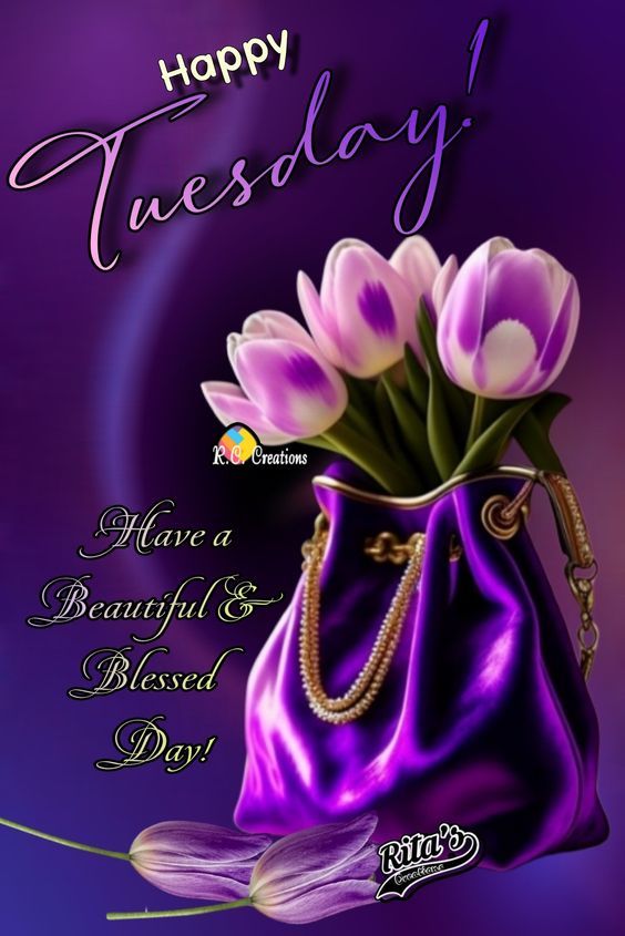 Happy Tuesday With Beautiful Tulips Pictures, Photos, and Images for ...