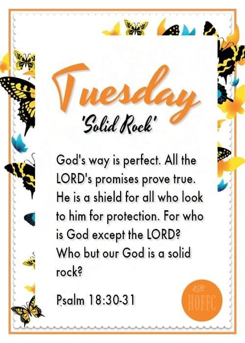 Psalm 18:30 Tuesday Quote Pictures, Photos, and Images for Facebook ...