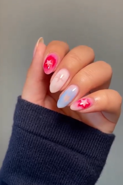 Fourth Of July Aura Nails Pictures, Photos, and Images for Facebook ...