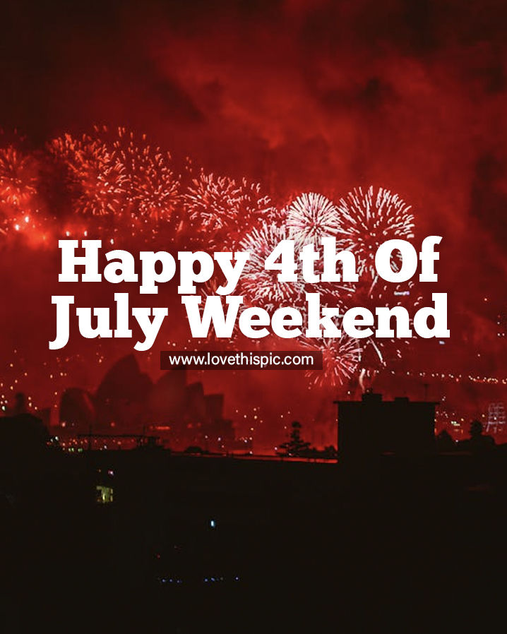 Red Fireworks - Happy 4th Of July Weekend Pictures, Photos, and Images ...